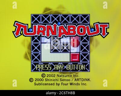 Turnabout - Sony Playstation 1 PS1 PSX - Editorial use only Stock Photo ...