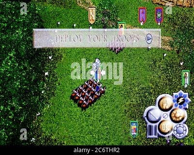 Warhammer Dark Omen - Sony Playstation 1 PS1 PSX - Editorial use only ...