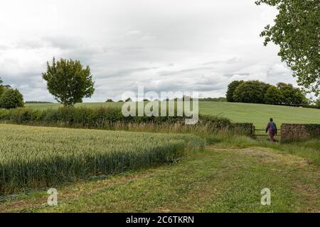 Mells a village in the Somerset Countryside England UK The Grave of ...