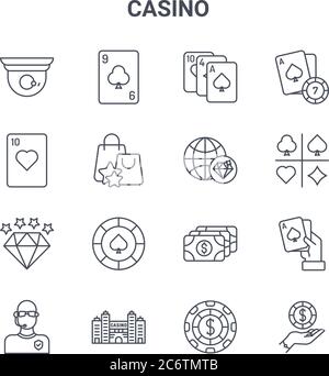 Casino chip icons set vector color Stock Vector Image & Art - Alamy