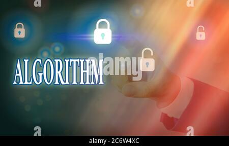 Graphics Padlock For Web Data Information Security Application System Stock Photo - Alamy