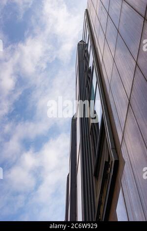 Corporate building from low angle Stock Photo - Alamy