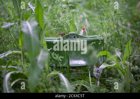 MON-50 soviet, plastic bodied, directional type of anti-personnel mine ...