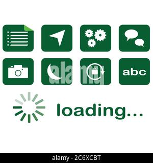 Camera mode Icons Stock Vector Image & Art - Alamy