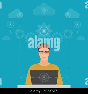 Big Data Engineer concept icon Stock Vector Image & Art - Alamy