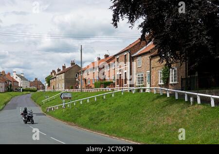 The village of Stillington, Hambleton, North Yorkshire, England UK ...