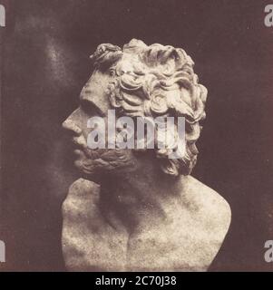 Bust of Patroclus, August 9, 1843 Stock Photo - Alamy