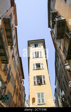 France, Alpes Maritimes, Nice, Vieux Nice (Old Town), Place Rossetti ...