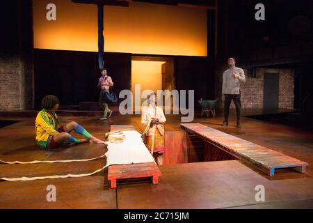 Paapa Essiedu (Hamlet) in HAMLET by Shakespeare at the Royal ...