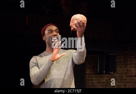 Paapa Essiedu (Hamlet) in HAMLET by Shakespeare at the Royal ...