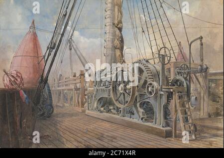 The deck of the SS Great Eastern Stock Photo - Alamy