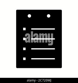 Unique Notes Vector Glyph Icon Stock Vector Image & Art - Alamy