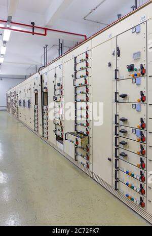 Control room of thermal power plant, india Stock Photo - Alamy
