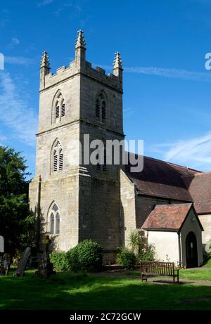 St Michael`s Church, Budbrooke, Warwickshire, England, UK Stock Photo ...