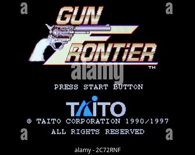 Arcade Gears Vol. 1 - Gun Frontier - Sega Saturn Videogame - Editorial ...
