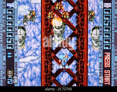 Blast Wind - Sega Saturn Videogame - Editorial use only Stock Photo - Alamy