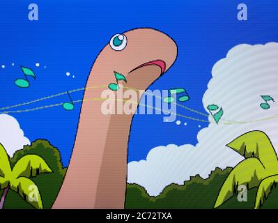 Dino Island - Sega Saturn Videogame - Editorial use only Stock Photo ...