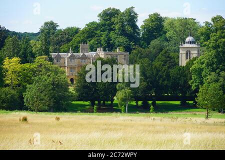 Gayhurst Court, Gayhurst, Buckinghamshire, UK; an Elizabethan country ...
