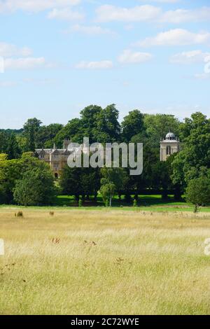 Gayhurst Court, Gayhurst, Buckinghamshire, UK; an Elizabethan country ...