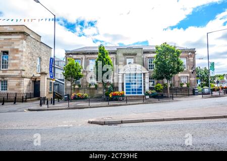John Smith Pool in the old, historical building in Airdrie, North ...
