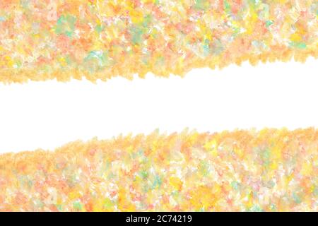 pastel color autumn red yellow splash abstract on natural gradient ...
