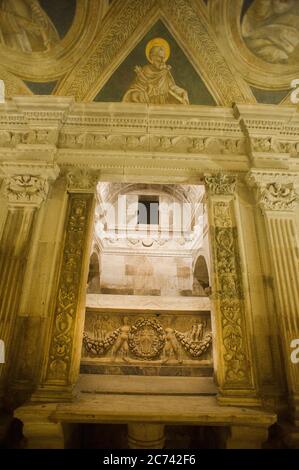 Italy, Basilicata, Acerenza, the Cathedral of Acerenza, dedicated to ...