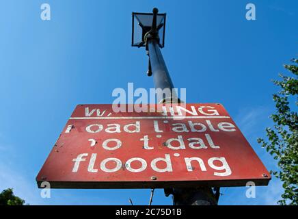 Road liable to flooding sign Stock Photo - Alamy
