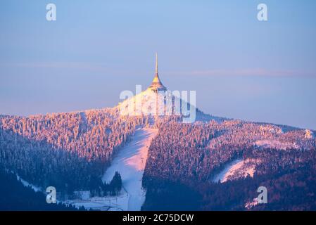 A view of Jested ski resort in Liberec, Czech Republic. (CTK Photo/Jiri ...