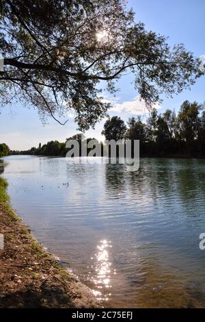 Photo Picture of Beautiful Wild Brenta River in North Italy Stock Photo ...
