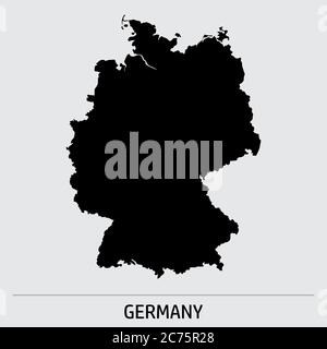 germany country map icon Stock Vector Image & Art - Alamy