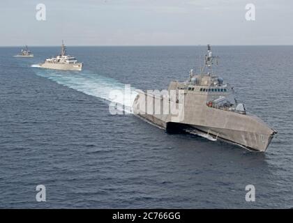 JMSDF ship Kashima (TV 3508), man the rails, Nauticus, Norfolk, passing ...