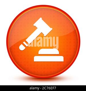 Justice round glossy web icon set, colorful buttons isolated on white ...