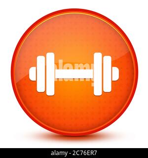 Weight round glossy web icon set, colorful buttons isolated on white ...