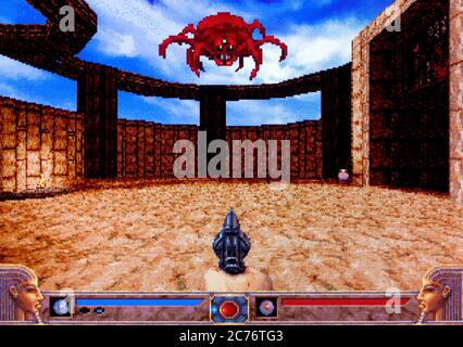 Exhumed - Sega Saturn Videogame - Editorial use only Stock Photo - Alamy