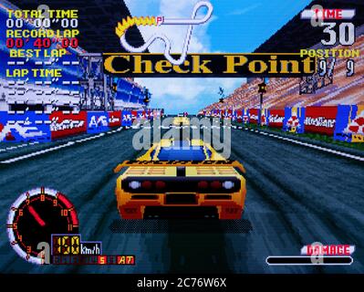 GT24 - Sega Saturn Videogame - Editorial use only Stock Photo - Alamy