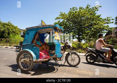 A motorcycle taxi, Vigan, Philippines Stock Photo - Alamy
