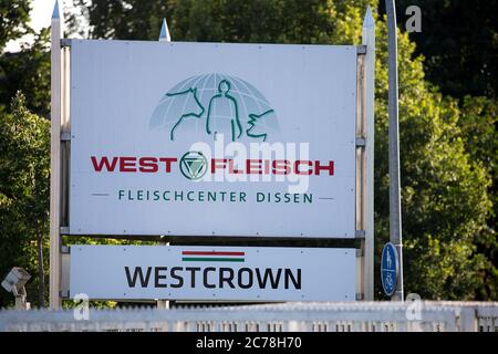 Dissect, Deutschland. 12th July, 2020. Dissen, Germany July 12th, 2020 ...