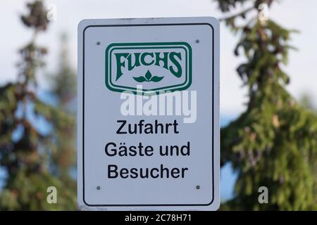 Dissect, Deutschland. 12th July, 2020. Dissen, Germany July 12th, 2020 ...