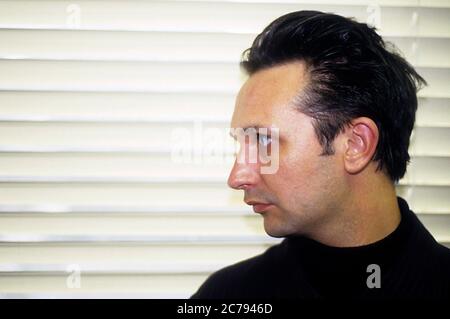 Stephen Mallinder of Cabaret Voltaire at a photocall on EMI Records ...