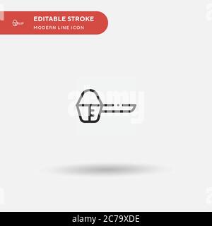 Protein simple icon. molecule sign. Skeletal chemical formula. Diet ...