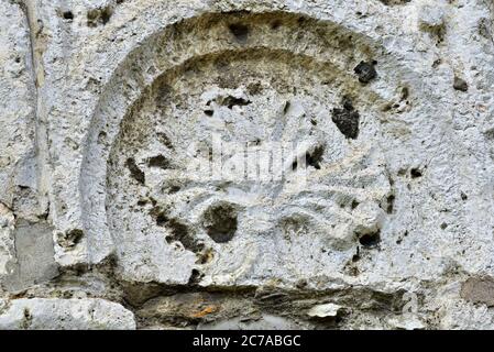 Romanesque Ornament in Germany, Romanesque Wall and Ceiling Stock Photo ...