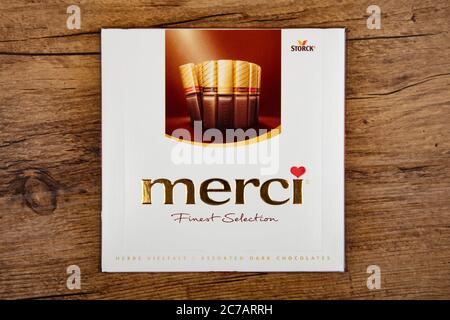 Merci Chocolate Logo Buy Merci Milk Chocolate 250 Gram Online