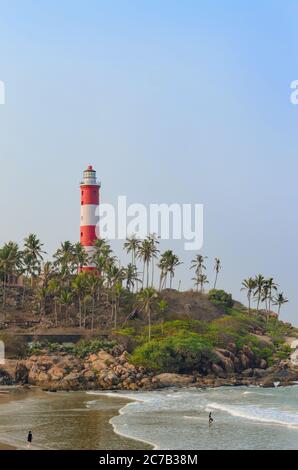 Kovalam Light House in Trivandrum, Kerala Stock Photo - Alamy