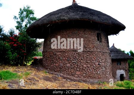 Tukul - traditional Ethiopian house Stock Photo - Alamy