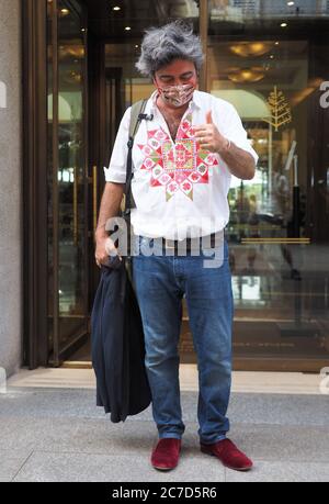 Street Style At Etro Fashion Show: February 21 - Milan Fashion Week ...