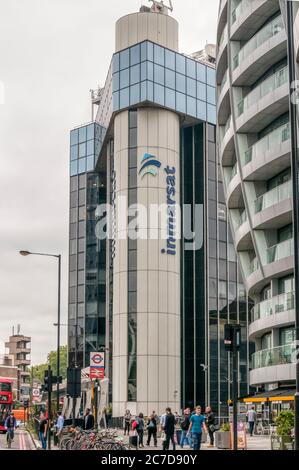 Inmarsat HQ Offices in London. Inmarsat Headquarters building at 99 ...
