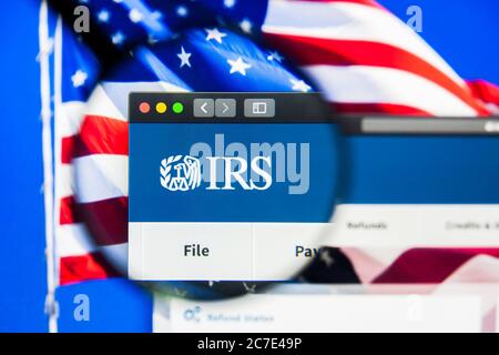 Internal Revenue Service IRS icon Stock Photo - Alamy