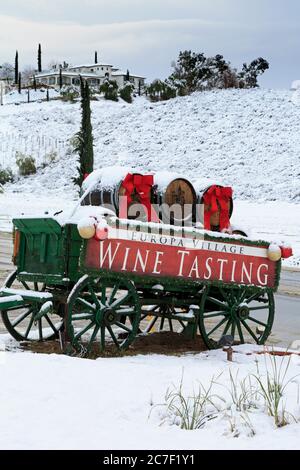 Europa Winery, Temecula, Riverside County, California, USA Stock Photo ...