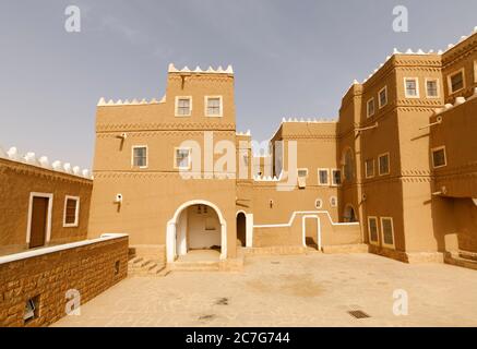 Al Subaie historic palace in Shaqra, Saudi Arabia. This house is ...