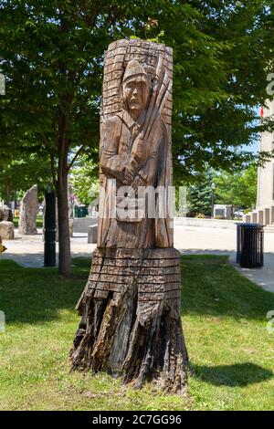 The Courthouse in Goderich, Ontario, Canada, North America Stock Photo ...